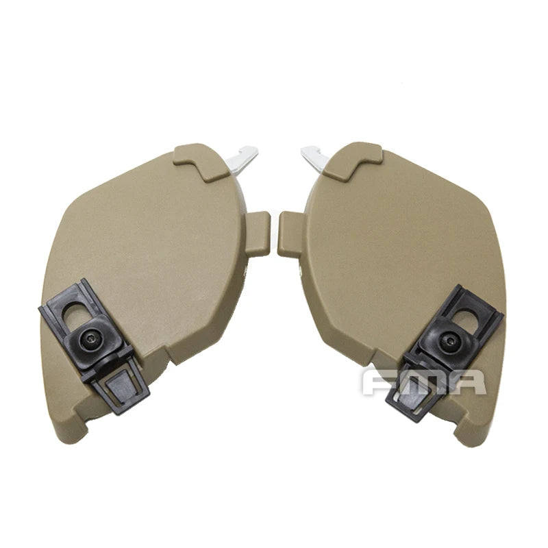 FMA EX Tactical Helmet Ear Covers Provide Scalable protection BK DE FG ...
