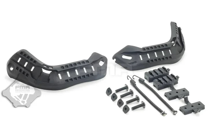 FMA ARC Rails - ACH Mich 2000 Helmet Rail System on Both Sides of Helm ...