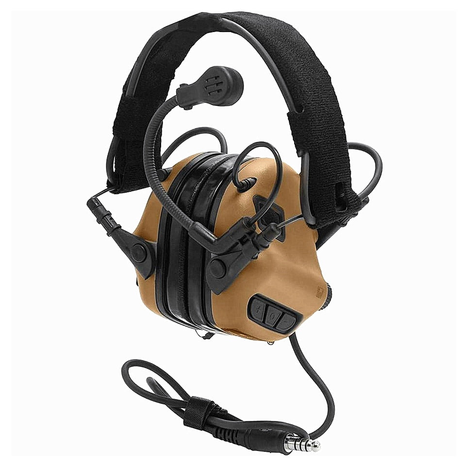 Military RAC AMP Tactical Headset EARMOR Communications Earphone ...