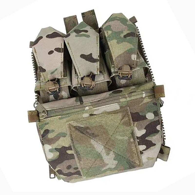 TMC 2022 New FPC Style Vest Special Zipper Back Panel Pouch Multicam ...