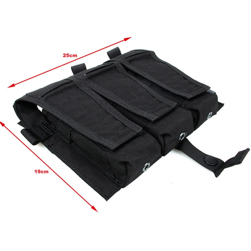 TMC AVS Vest Special Replacement Front Plate M4 Triple Pack – TMC ...