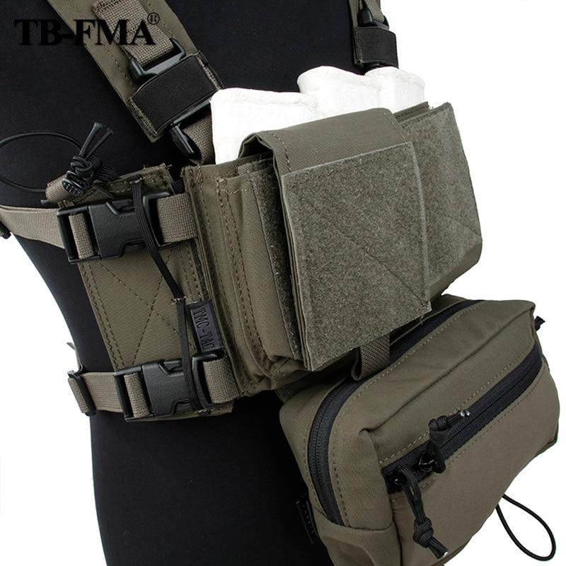 TMC SS Micro Low Profile Light Fight Combat Chest Rig Tactical Vest ...