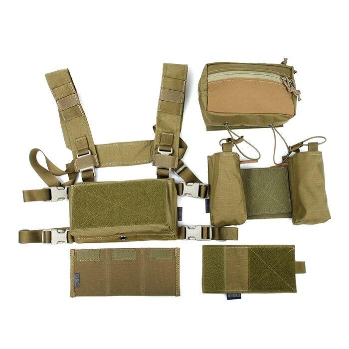 TMC SS Micro Low Profile Light Fight Combat Chest Rig Tactical Vest ...