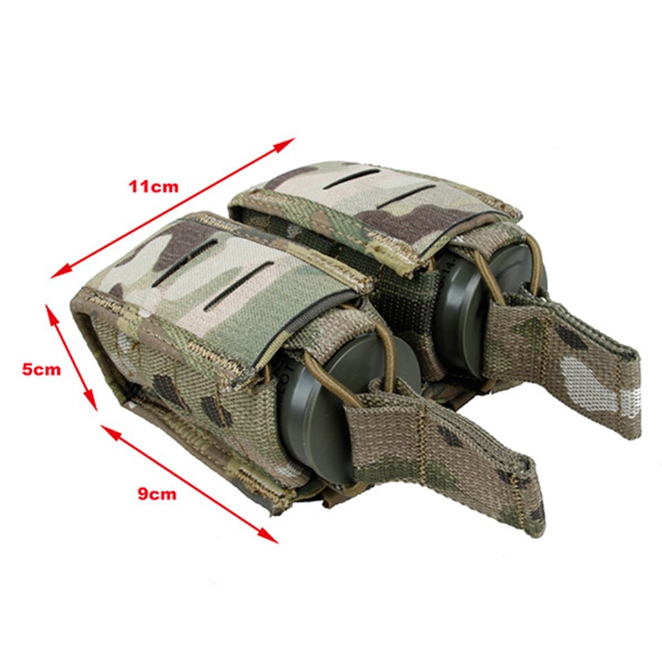 TMC Tactical Two couplets Magazine Pouch Multicam 40mm Double Bag – TMC ...