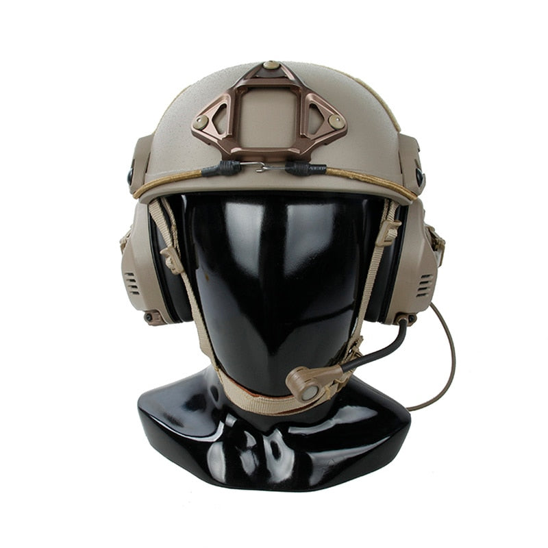 TMC Military RAC HeadSet Best Communication Noise Reduction Tactical ...